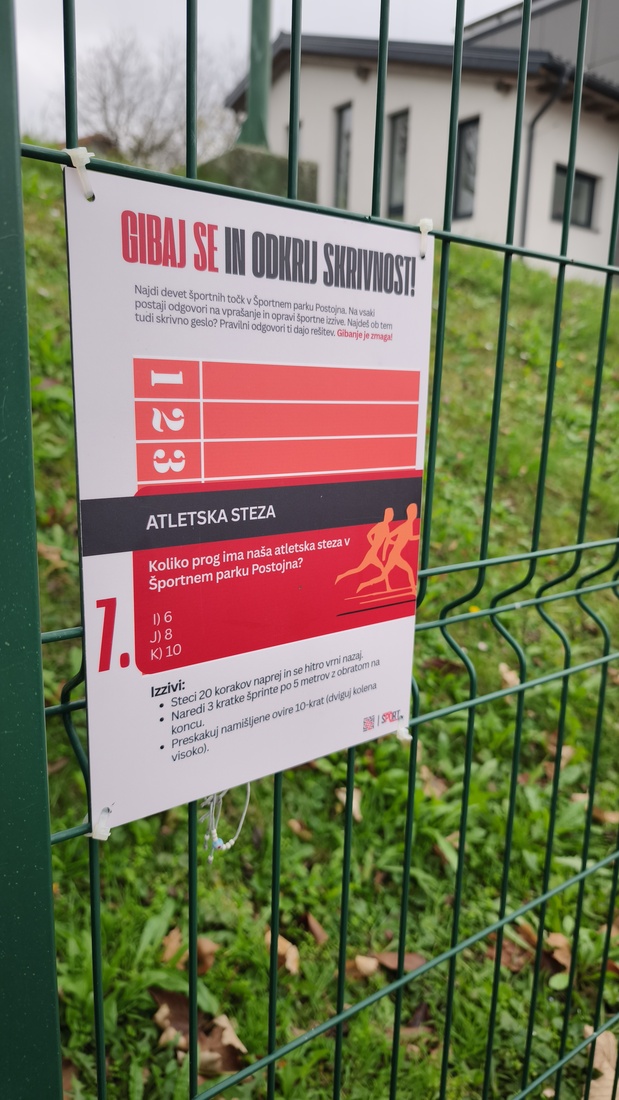 Športni park Postojna vabi: Gibaj se in odkrij skrivnost! - postojna.si