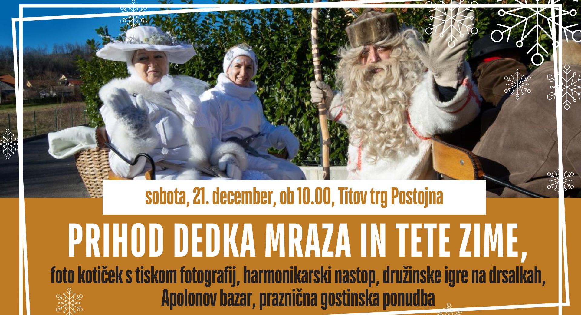 Prihod dedka Mraza - postojna.si